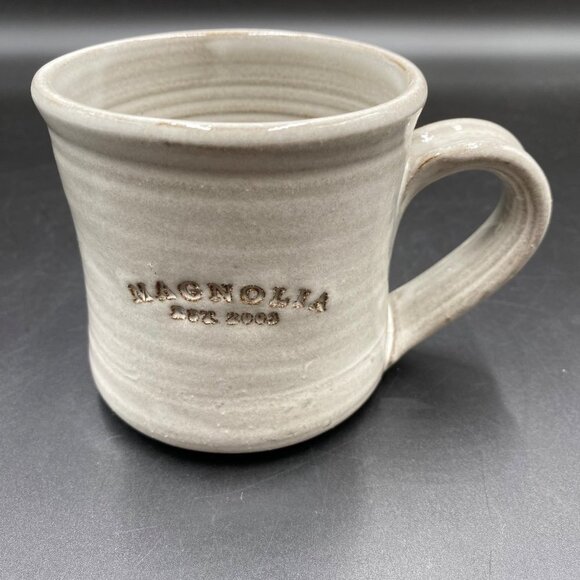 Magnolia | Kitchen | Magnolia Pottery Stoneware Coffee Mug Black Oak ...
